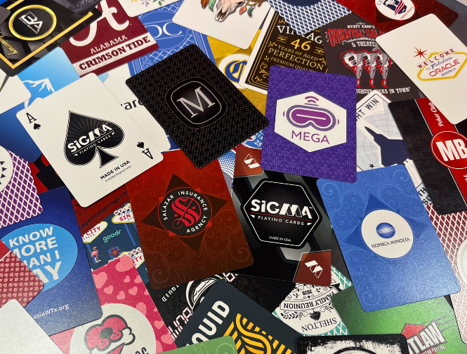 Bulk Order Custom Playing Cards | SIGMA Playing Cards